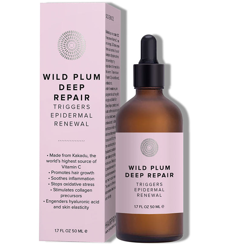 Wild Plum Deep Repair - All Natural Skin Repair Serum – Hairprint
